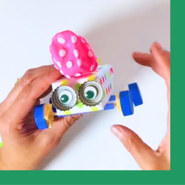 A Balloon-Powered Car - Kazoo Magazine